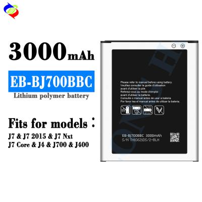 Cina Per Samsung GALAXY J7 J7008 J4 J700F J7009 J7000 J701F EB-BJ700BBC EB-BJ700CBE EB-BJ700CBC Oem eccellenti batterie per telefono in vendita