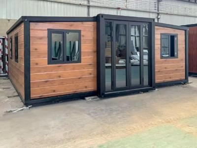 China 20ft Flat Pack Metal Containers House Galvanized Steel Container Housing for sale