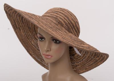 Cina Cappello largamente Brimmed di Sun di Taupe in vendita