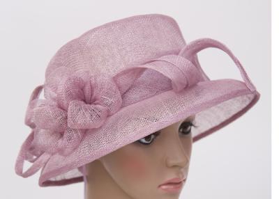 Cina Cappelli delle signore Sinamay del fiore in vendita
