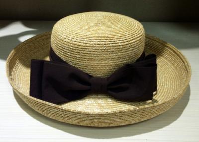 Cina Cappelli di paglia delle donne della decorazione, cappelli della spiaggia della paglia di estate di svago in vendita