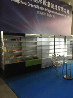 Chine Réfrigérateurs de plate-forme ouverte d'affichage de Vegetalbe de fruit de supermarché économiseurs d'énergie à vendre