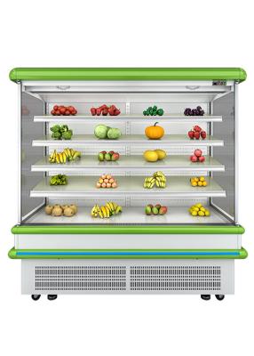 China Exhibición abierta del refrigerador comercial de múltiples capas grande de la bebida del supermercado en venta