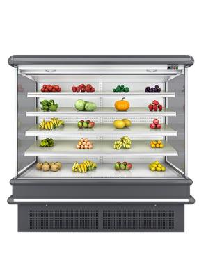 China Exhibición abierta del refrigerador comercial de múltiples capas grande de la bebida del supermercado en venta