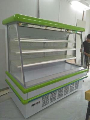 China Refrigerador ahorro de energía de la exhibición de Multideck que refresca temperatura rápida 2~10 grados en venta
