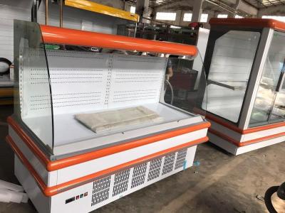 China Refrigerador ahorro de energía de la exhibición de Multideck que refresca temperatura rápida 2~10 grados en venta
