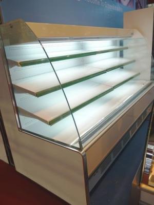 China Stainless Steel Edge Multideck Open Chiller With Panasonic / Copeland Compressor for sale