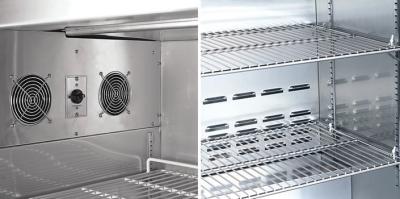 중국 1800형의 * 750 * 800mm Frost는 반대 냉장고의 밑에 1개의 층을 해방합니다 판매용