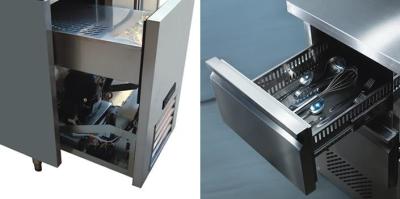 중국 1800형의 * 750 * 800mm Frost는 반대 냉장고의 밑에 1개의 층을 해방합니다 판매용