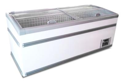 China gecombineerde het Eilanddiepvriezer van 850L 220v met Grote Capaciteit 3 Optiekleuren Te koop