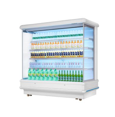 China Tipo abierto refrigerador de la exhibición de la fruta del supermercado en venta en venta
