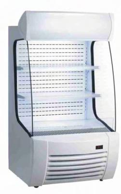 China Refrigerador de cristal delantero del escaparate del refrigerador de la exhibición del postre del cuadrado abierto en venta en venta