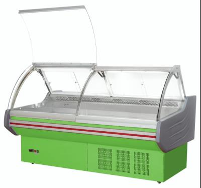 Κίνα 600W ψυγείο επίδειξης Deli εστιατορίων/πιό ψυχρό Συμβούλιο Πολιτιστικής Συνεργασίας ROHS επίδειξης κρέατος προς πώληση