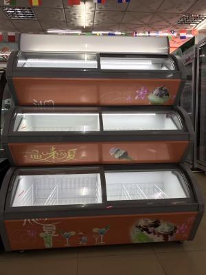 China controlador inteligente de la vitrina del helado de la encimera de 900W 110V en venta