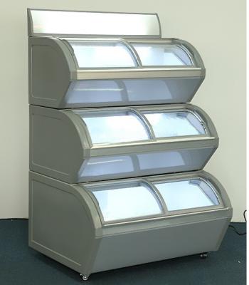 China controlador inteligente de la vitrina del helado de la encimera de 900W 110V en venta