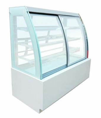 China Energy Saving Table Top Cake Showcase With Lcd Display Cabinet For Hotel for sale