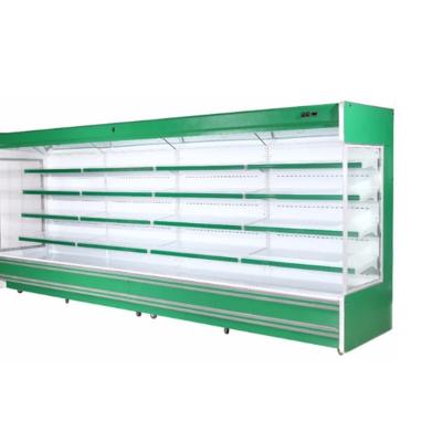 China Kühler-Luftschleier-Kühlschrank 110v 60hz Multideck offener vorderer lärmarm zu verkaufen