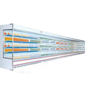 China Refrigerador abierto de la exhibición del refrigerador/de la leche de la bebida de Multideck del supermercado en venta