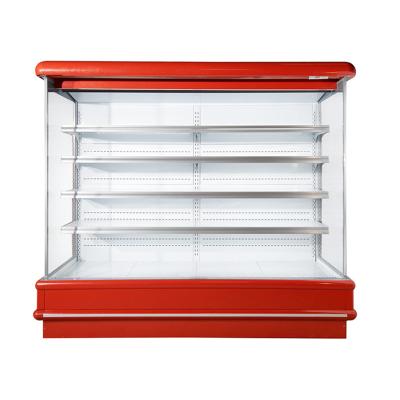 China Supermercado Restaurante Chiller abierto de varios pisos Temperatura 0°C-10°C Ahorro de energía en venta