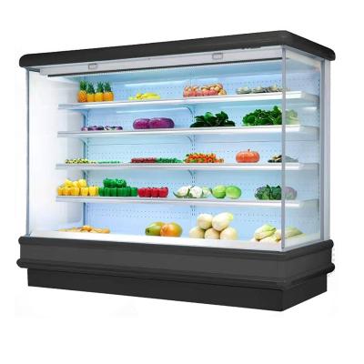 China Supermercado Restaurante Chiller abierto de varios pisos Temperatura 0°C-10°C Ahorro de energía en venta