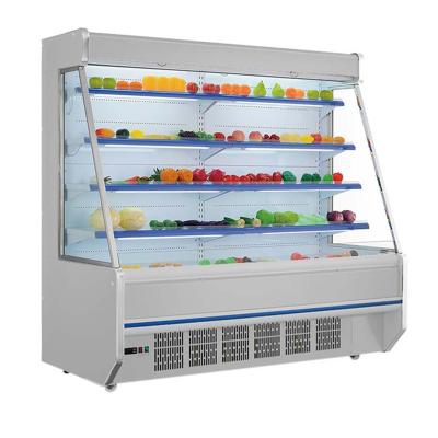China Gabinete de tragante abierto de la cortina de aire del refrigerador de la exhibición de Multideck para el restaurante en venta