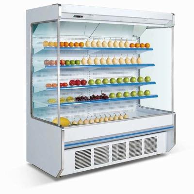 China Gabinete de tragante abierto de la cortina de aire del refrigerador de la exhibición de Multideck para el restaurante en venta