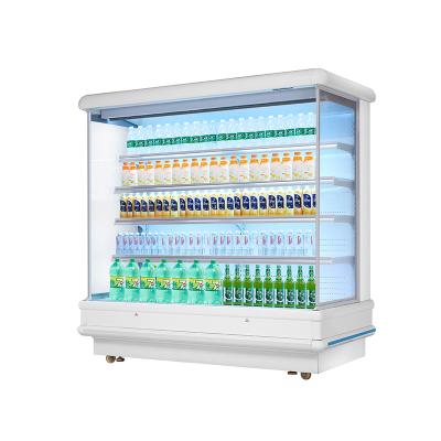 Cina La metropolitana di rame pura 380V ha refrigerato gli armadietti di esposizione per frutta in vendita