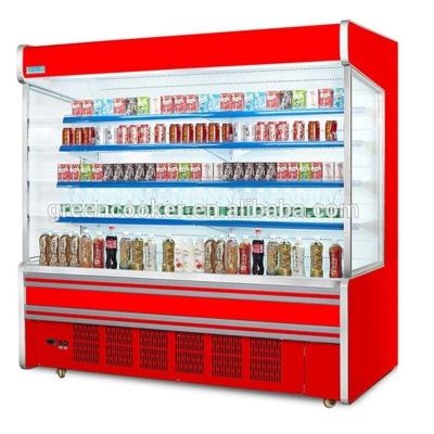 China Refrigerador abierto de las bebidas R404a Multideck del centro comercial en venta