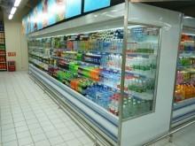 China fábrica abierta de la fan 3mDynamic/de la refrigeración de Multideck del evaporador en venta