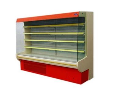 China Escaparate abierto blanco/rojo del supermercado del refrigerador de Multideck con la función auto de Frost en venta