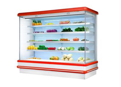 China escaparate vertical Multideck del supermercado abierto grande del refrigerador de 3600L en venta