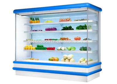 China escaparate vertical Multideck del supermercado abierto grande del refrigerador de 3600L en venta