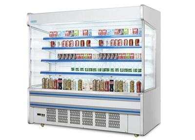 中国 扇風機 冷却飲料飲料 商用ディスプレイ フリーザー 多層式オープンチラー 販売のため