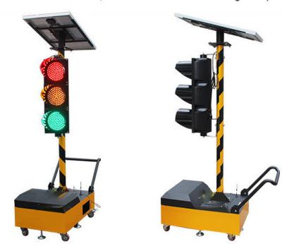 China 12V Solar Portable Traffic Light Remote Control Traffic Light PC Traffic Light Trailer for sale