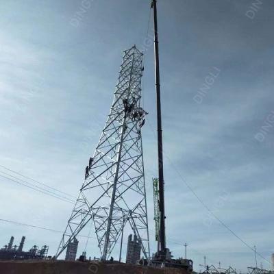 Κίνα Q245/Q355 Pylon πύργος μετάδοσης δικτυωτού πλέγματος χάλυβα Angualr πύργων ηλεκτρικής δύναμης προς πώληση