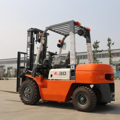 중국 3t 디젤 포크 픽터 Mitsubishi Yanmar Isuzu 엔진과 4.5m 6m 풀 프리 마스트 트리플 프리 마스트 포크 판매용
