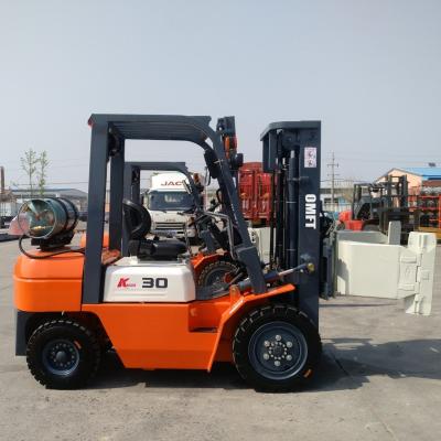 Κίνα Γιαπωνέζικο Γιαπωνέζικο Nissan Engnine 3ton Lp Βεροδεξαρτηγό με αέριο με ελάχιστη ακτίνα στροφής 2470 προς πώληση