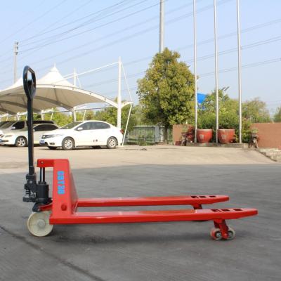 중국 3 톤 3000kg CBY30 강철 및 PU 수압 수동 팔레트 트럭 팔레트 잭 CE ISO 판매용