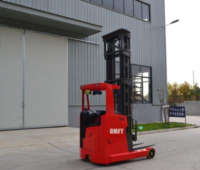 Chine 1.6-2 tonnes de haut levage chariot élévateur à fourche pour les allées étroites debout votre meilleur choix à vendre