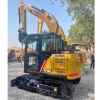 Quality Low price sale of original hydraulic track type Sany SY75 second-hand excavator and hook machine for sale