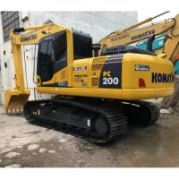 Quality Good Condition Used Kumatsu PC200 PC220 PC240 Crawler Excavator with 0.8m3 Bucket for sale