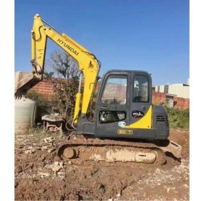 Best sell!Used Hyundai 60 60-7 Mini Excavator Korea Hyundai R60-7 Digging for