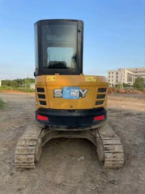 Original Paint Used SANY SY35U Small Excavator With High Work Efficiency