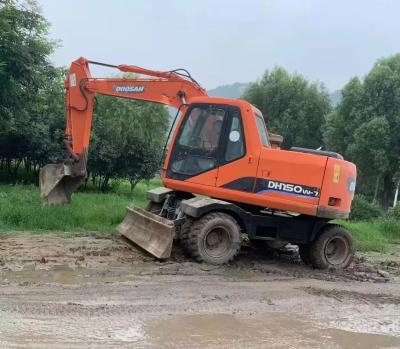 Κίνα 15 τόνων Dh150w-7 Doosan Wheel Excavator με χωρητικότητα κουβάς 0,75m3 προς πώληση