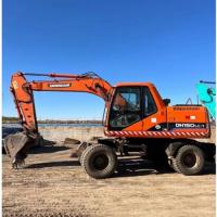 Good Quality Original Korea Doosan Dh150w-7 150w Wheel Excavator Doosan 15 tons china Good Quality Original Korea Doosan Dh150w-7 150w Wheel Excavator Doosan 15 tons