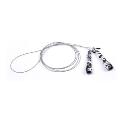 China High Quality Adjustable Speed Jump Rope Steel Wire Speed Jump Rope for sale