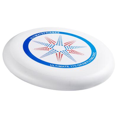 China Wholesale Custom Logo Kids Adults Throwing Training Ultimate Frisbeed Disc 175 Grams PE Flying Disc for sale