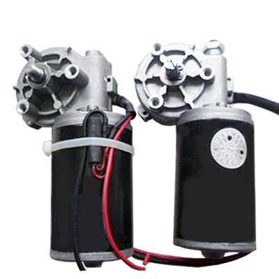Cina La porta del garage va in automobile 12V/24 motori a magnete permanente dell'ingranaggio a vite di CC di industriale di V in vendita