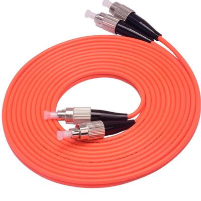 China Patch cord de fibra óptica duplex 2,0 mm LSZH FC UPC - FC UPC multimodo OM1 à venda