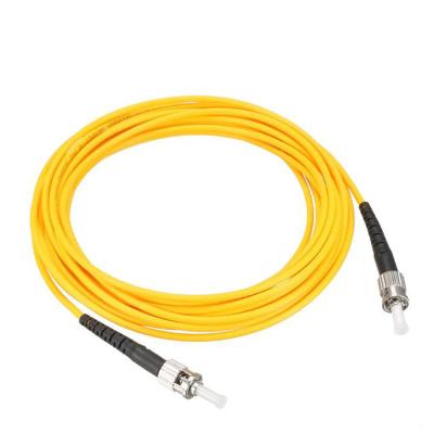 China Simplex 3,0 mm PVC LSZH OFNR ST - ST Cabo de remendo de fibra monomodo à venda